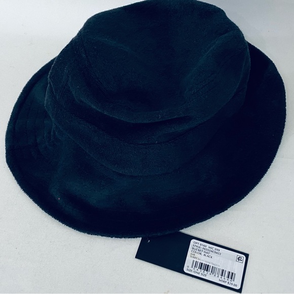 Gianni Bini | Accessories | Black Terry Cloth Bucket Hat Gianni Bini ...